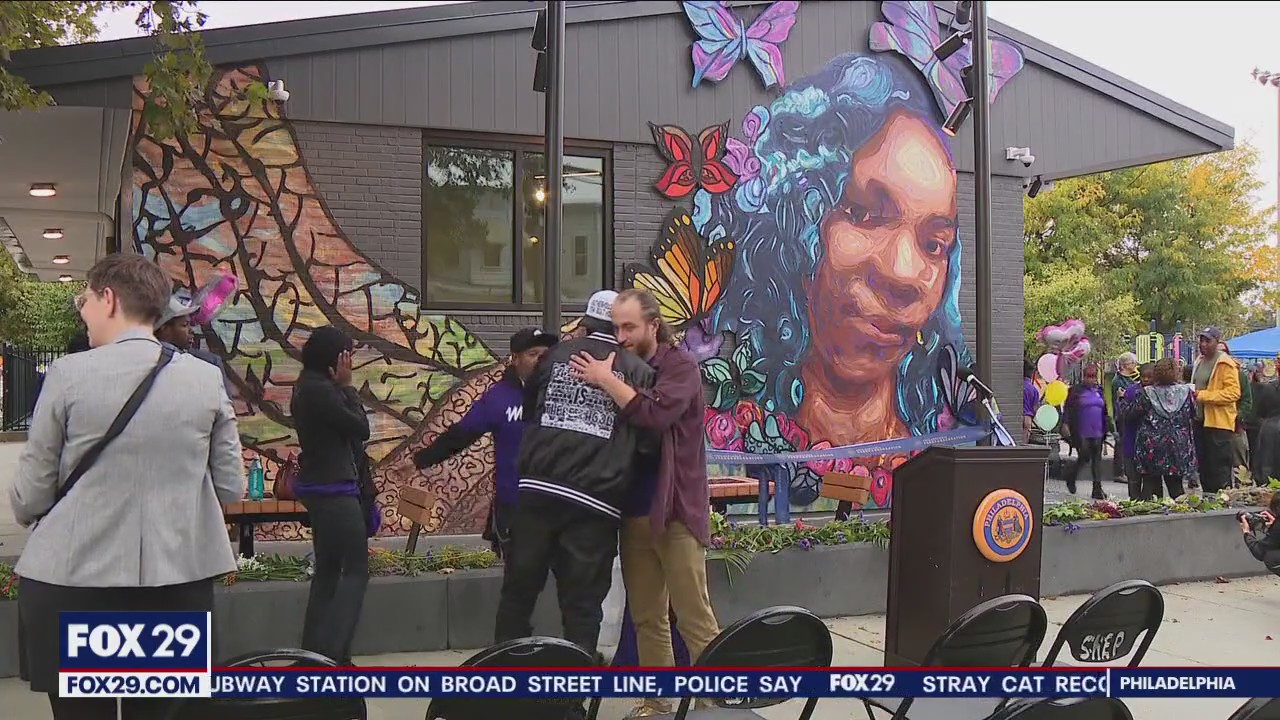Tiffany Fletcher Rec Center receives mural | FOX 29 Philadelphia