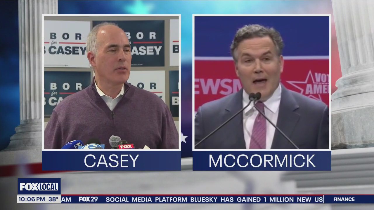 Recount triggered by Pa. law in Casey, McCormick U.S. Senate race | FOX ...