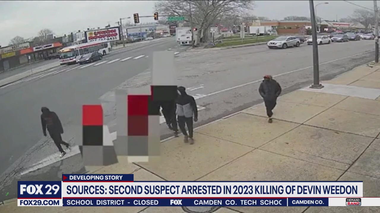 Second suspect arrested in 2023 fatal shooting of Devin Weedon | FOX 29 ...