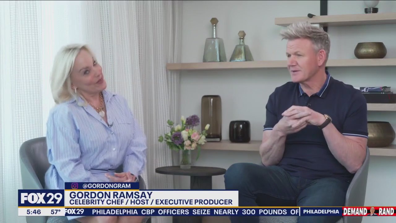 Jenn Sits Down With Gordon Ramsay | FOX 29 Philadelphia