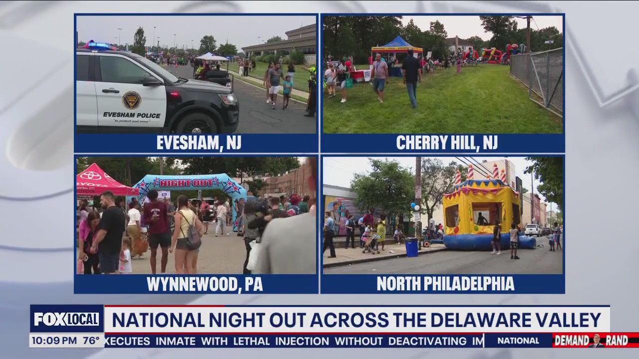 Inside National Night Out across Delaware Valley | FOX 29 Philadelphia