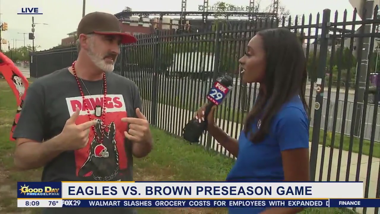 Eagles v Browns preseason game, Wawa fight leads to teenager in ...