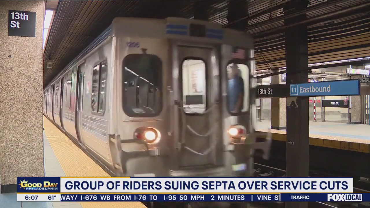 SEPTA sued by group of riders over ongoing service cuts | FOX 29 ...