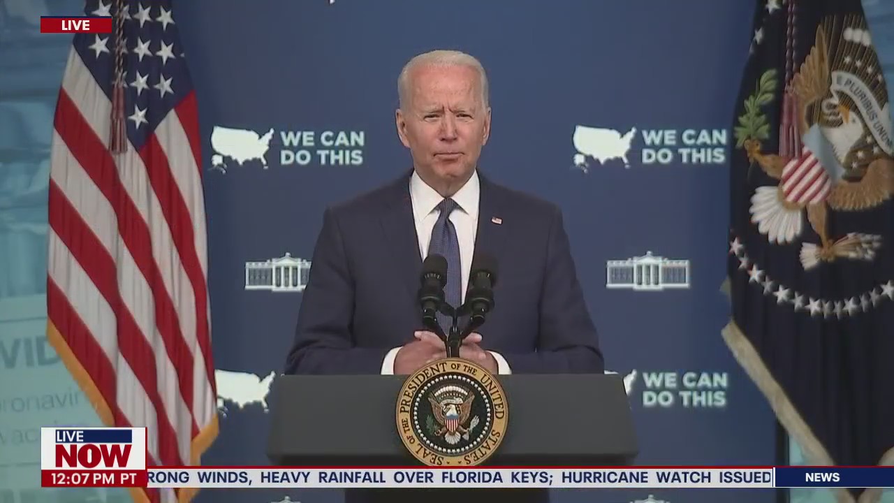 President Biden outlines latest goal to increase COVID-19 vaccinations ...