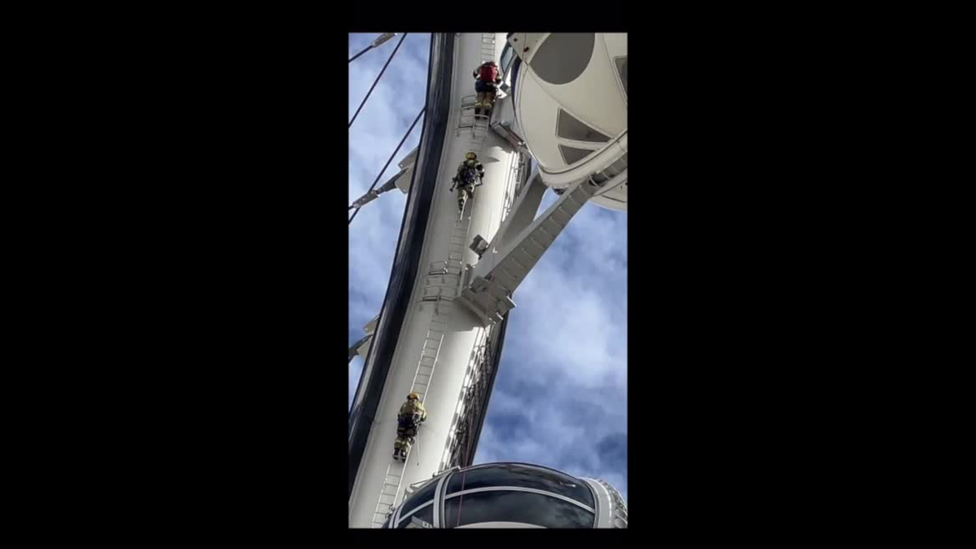 Firefighters conduct training exercise atop North America's tallest ...