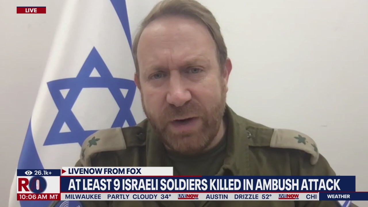 IDF LT. Col describes ambush of soldiers | LiveNOW from FOX