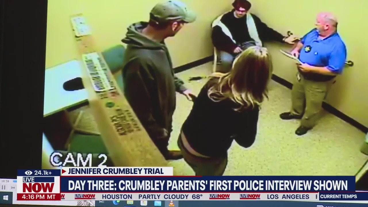 Crumbley parents' first police interview shown after school shooting ...