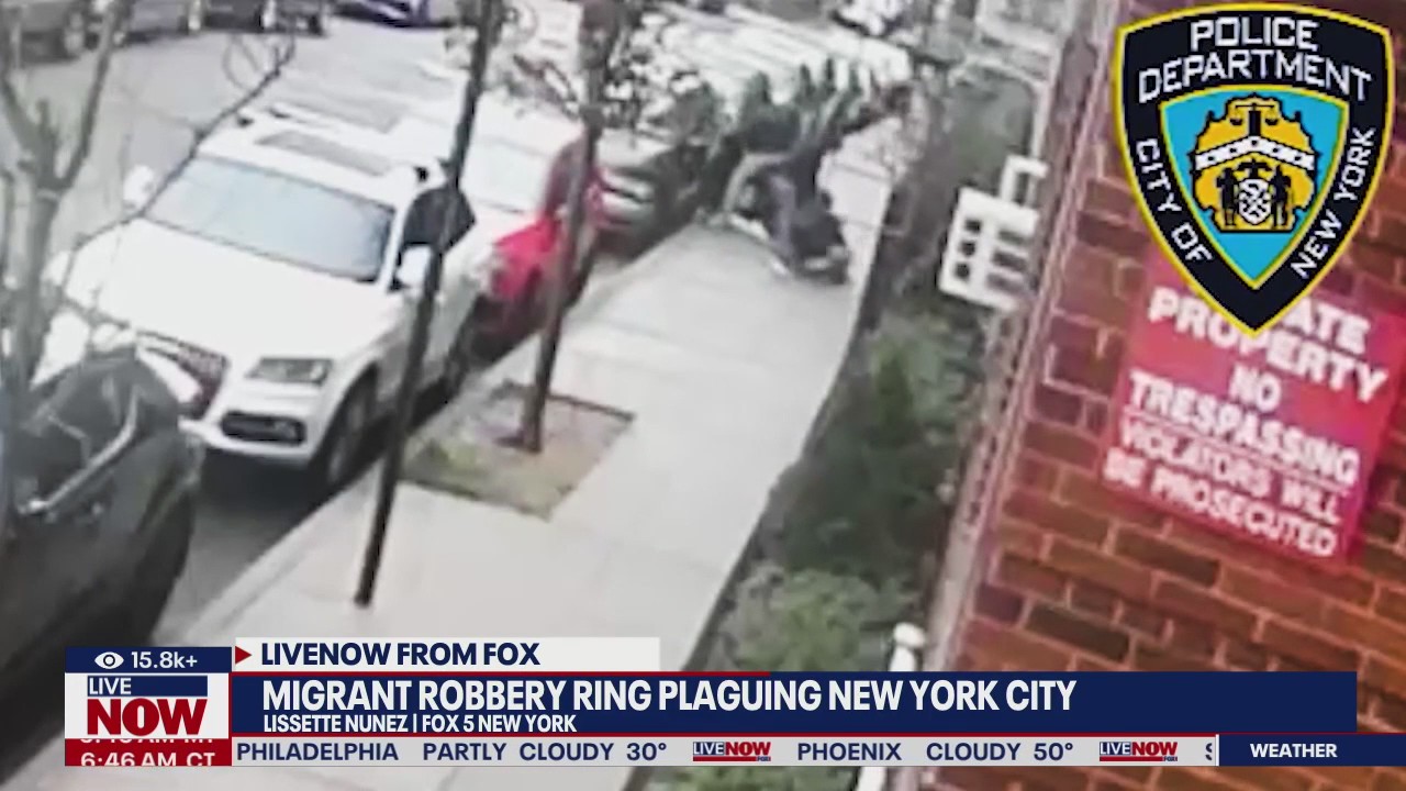 Migrant robbery ring plaguing New York City | LiveNOW from FOX