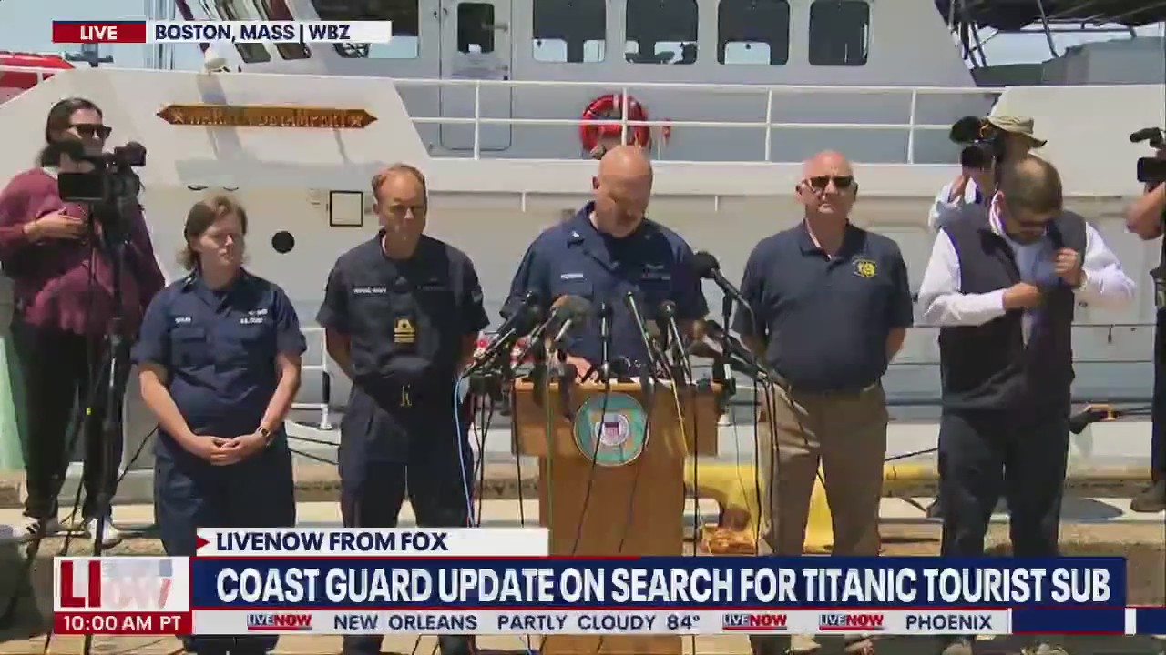 Missing Titanic sub search continues | LiveNOW from FOX