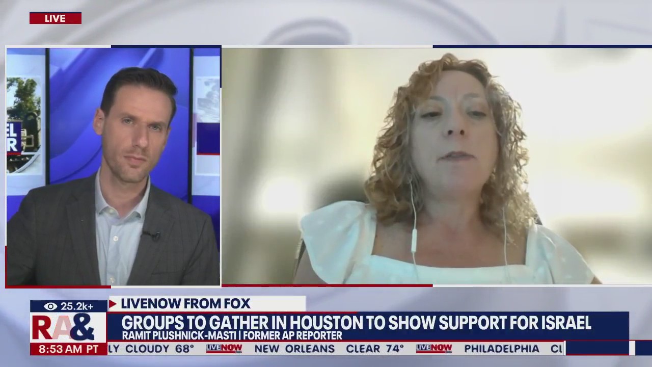 Groups in Houston show support for Israel | LiveNOW from FOX