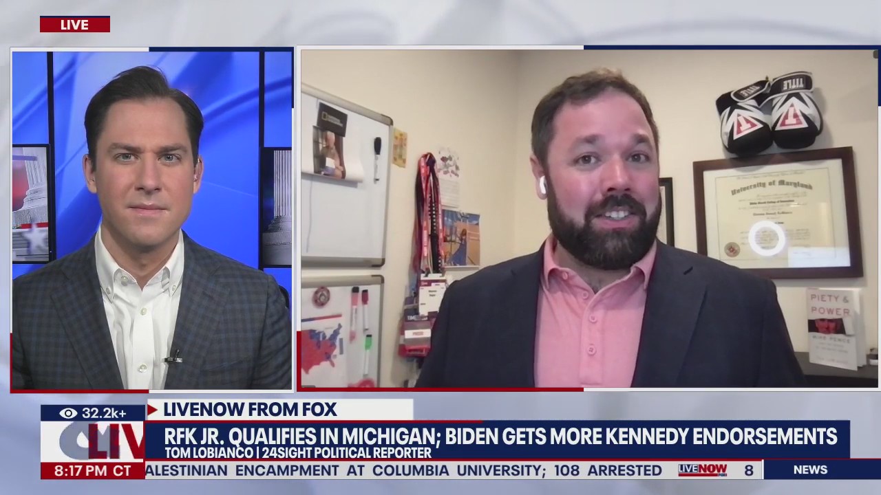 RFK Jr. secures ballot access in Michigan | LiveNOW from FOX