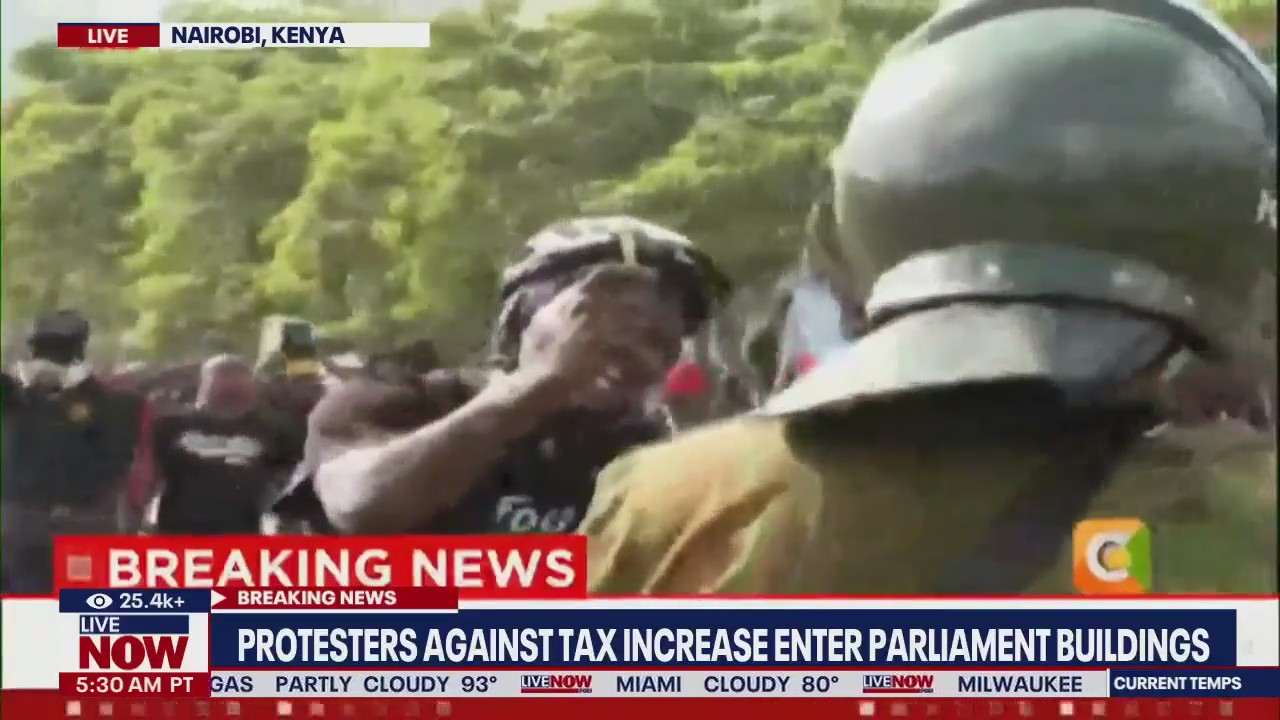 Deadly Kenya protest ahead of proposed tax increase | LiveNOW from FOX