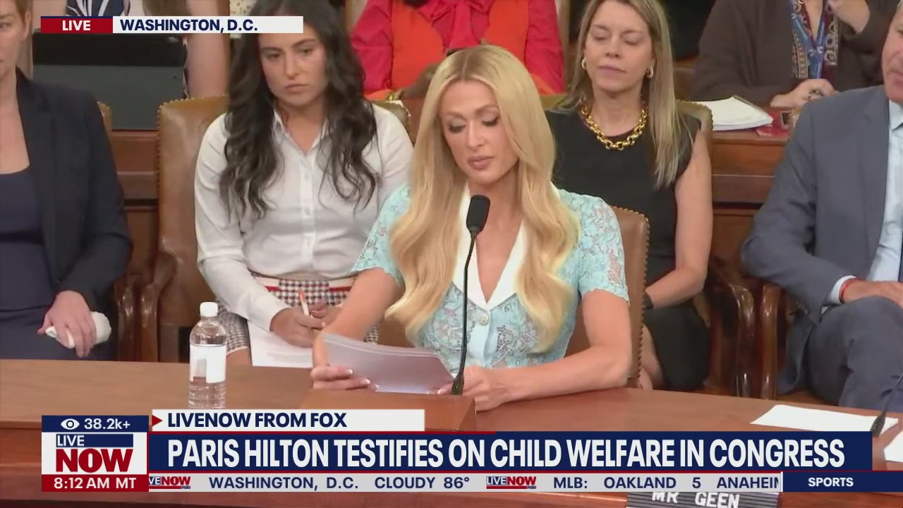 Paris Hilton testifies before Congress | LiveNOW from FOX