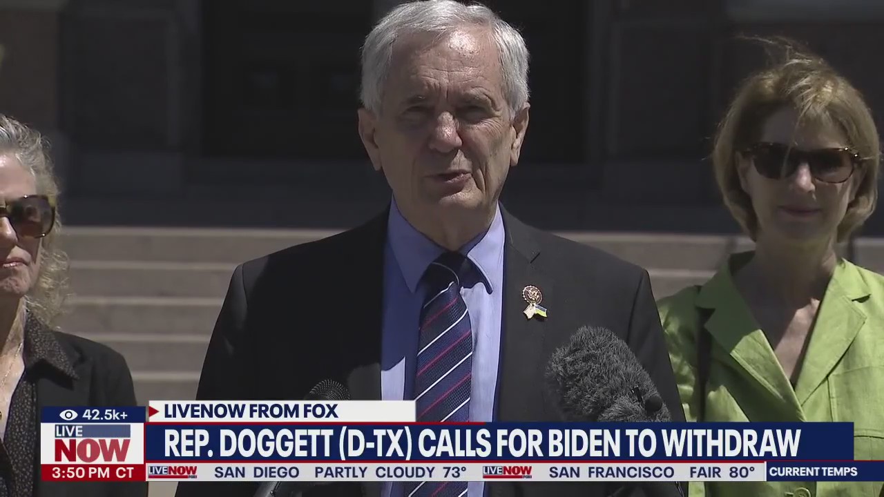 Rep. Doggett (D-TX) calls for Biden to withdraw | LiveNOW from FOX