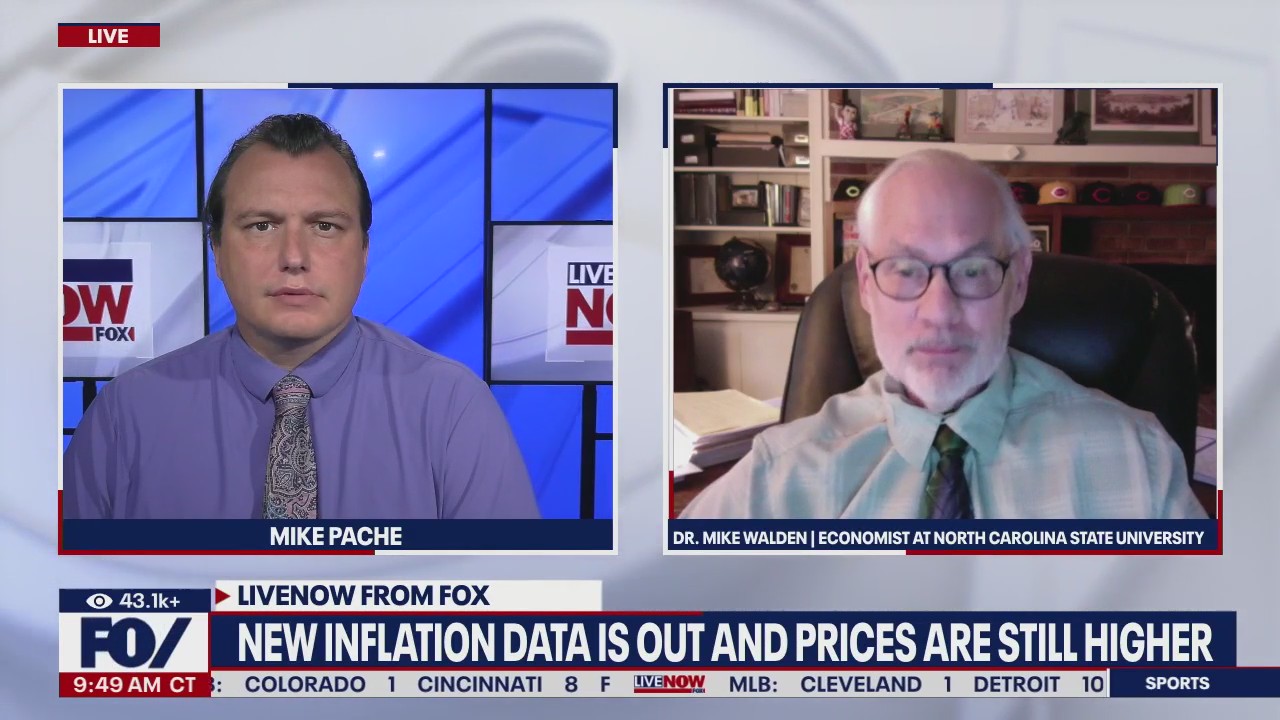 Economist weighs in on recent inflation data | LiveNOW from FOX