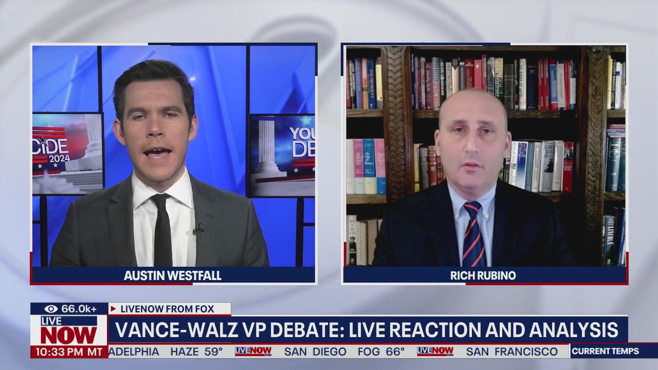 Vance-Walz VP debate reaction and analysis | LiveNOW from FOX