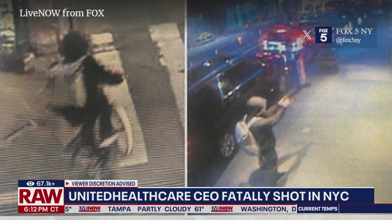 UnitedHealthcare CEO shot and killed: More details | LiveNOW from FOX
