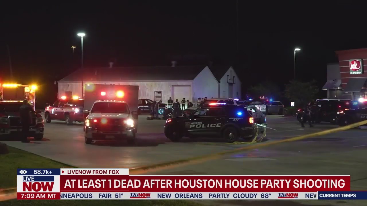 Deadly house party mass shooting in Houston | LiveNOW from FOX