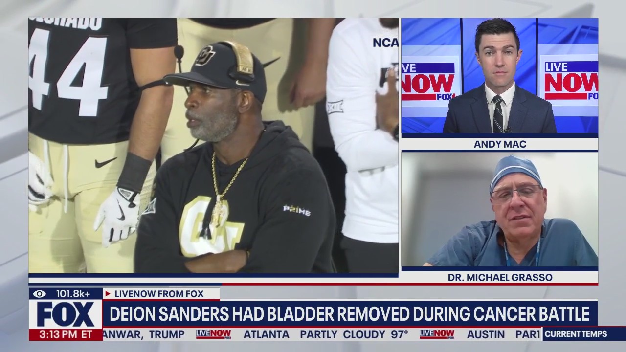 Deion Sanders had bladder removed during cancer fight | LiveNOW from FOX
