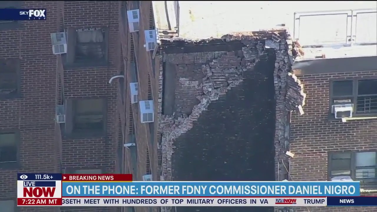 Bronx gas explosion causes building collapse | LiveNOW from FOX