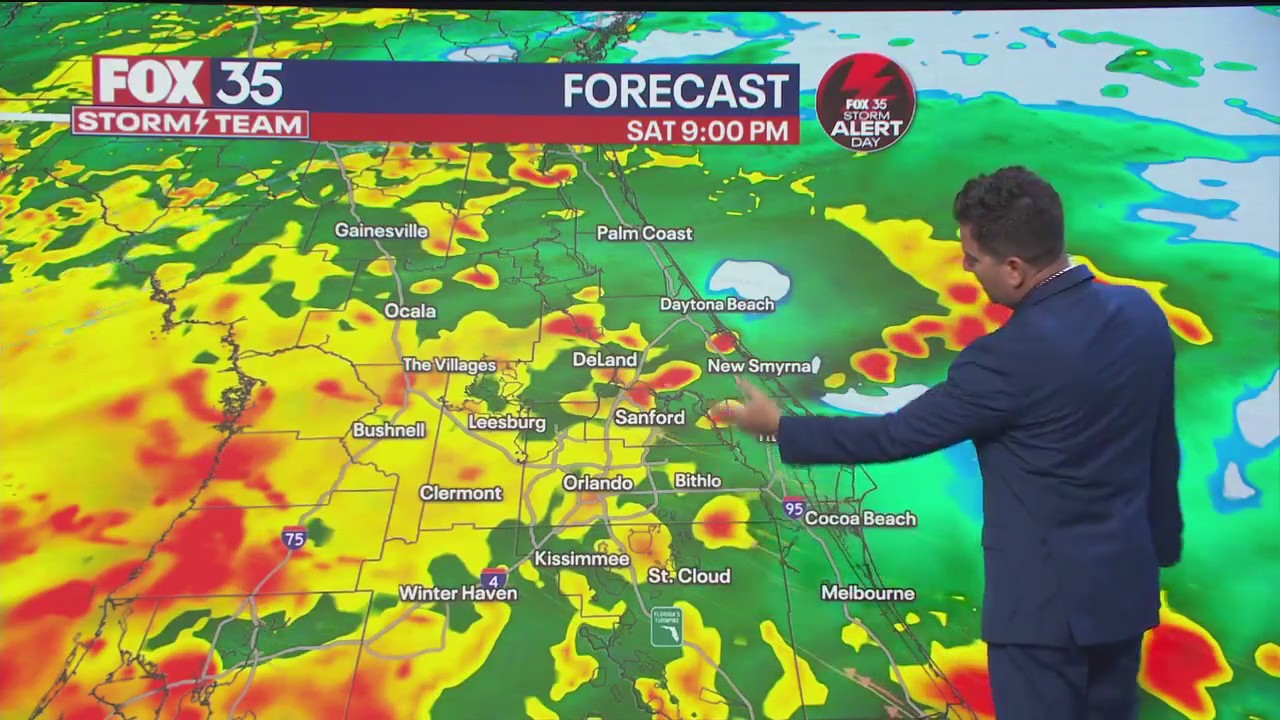 Severe weather hitting Florida this weekend | FOX 35 Orlando