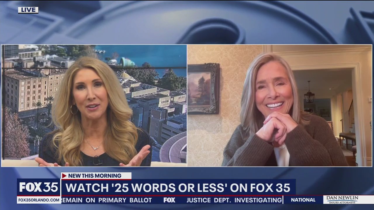 Meredith Vieira on hosting '25 Words or Less' | FOX 35 Orlando