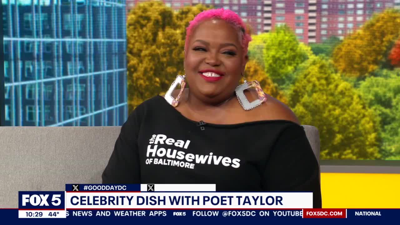 WPGC's Poet Taylor's big announcement and a round of celebrity dish ...