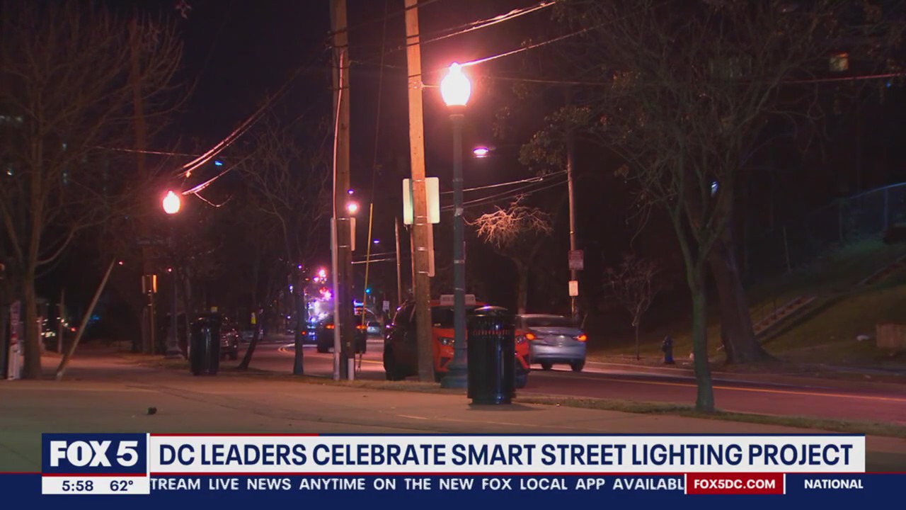 50% of DC's streetlights modernized through Smart Street lighting ...