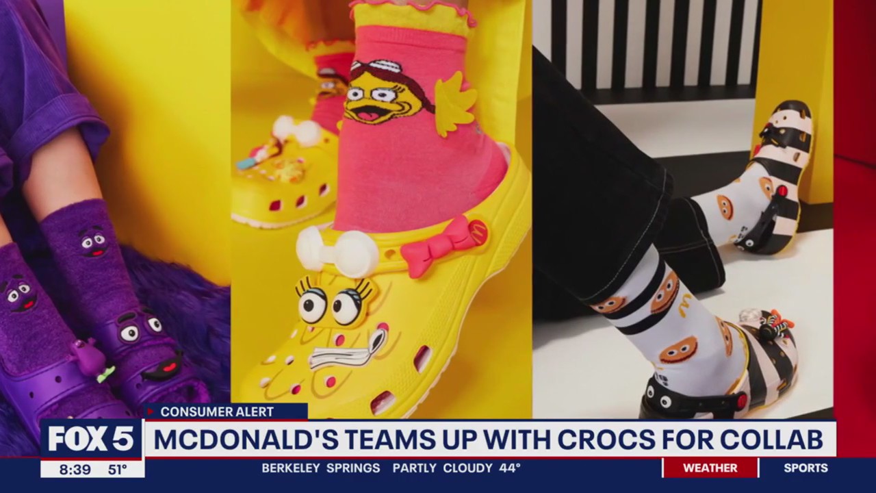 McDonald's teams up with crocs for new collab | FOX 5 DC