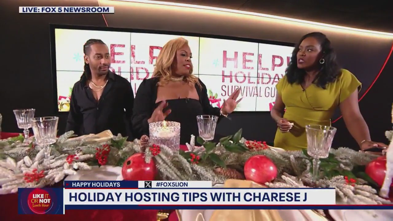 Holiday Hosting Tips with Charese J | FOX 5 DC