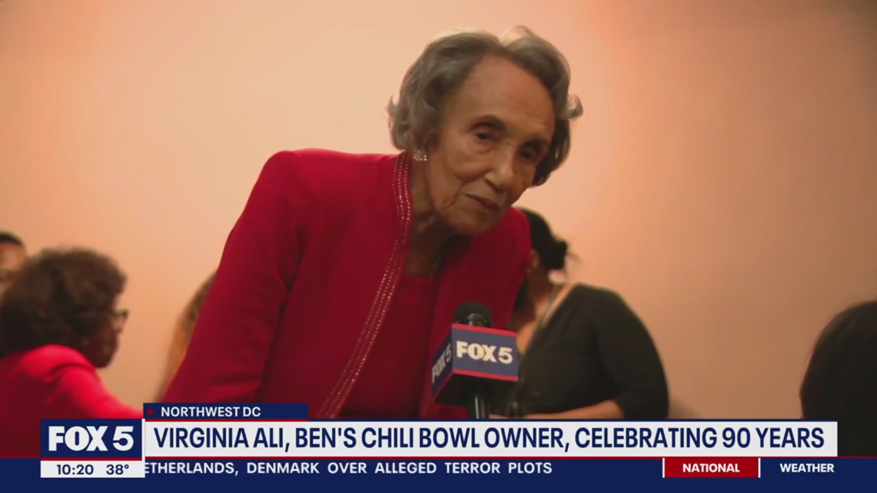 Ben's Chili Bowl owner Virginia Ali turns 90 | FOX 5 DC