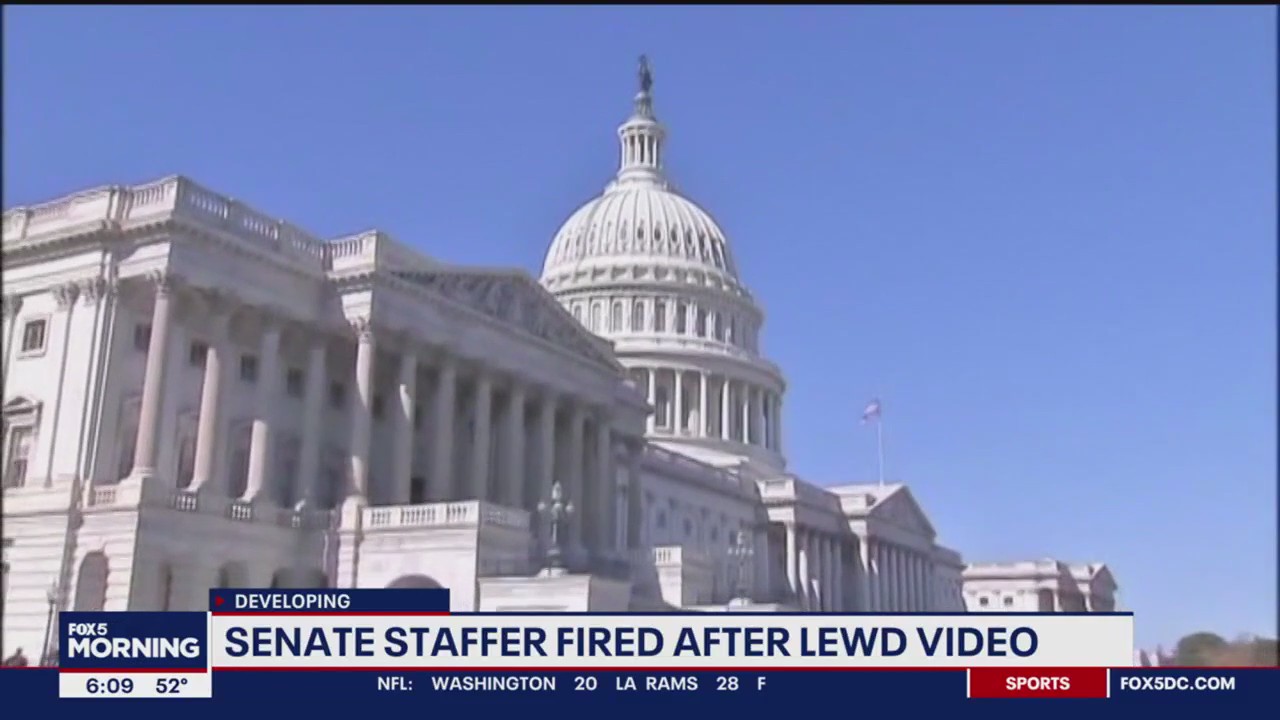 Alleged congressional staffer fired after filming sex tape inside ...