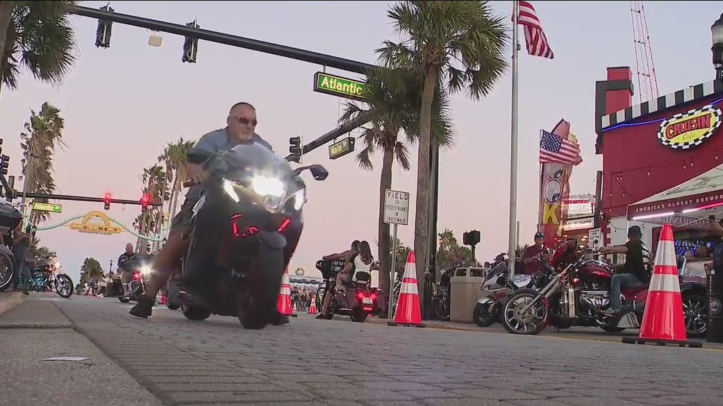 Biketoberfest brings business to hurricane-damaged Daytona | FOX 35 Orlando