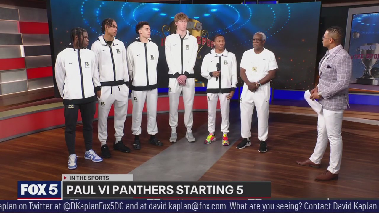 Paul VI Panthers starting 5 | FOX 5 DC