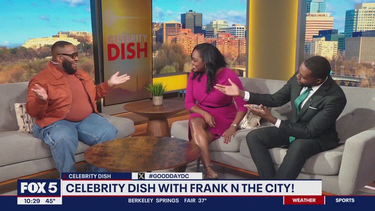Celebrity Dish with Frank Grimsley | FOX 5 DC