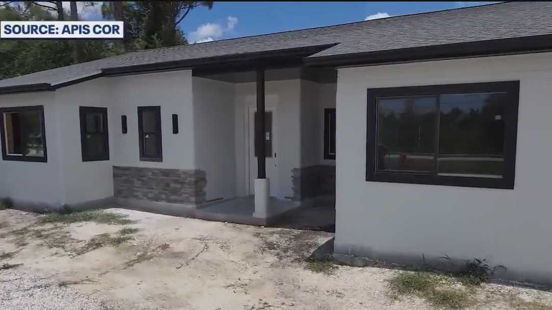 3-D printed home almost built in Melbourne | FOX 35 Orlando