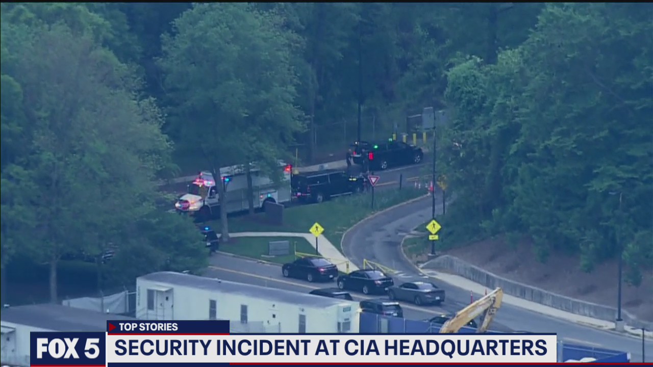 FBI agents shoot and wound armed man outside CIA headquarters | FOX 5 DC
