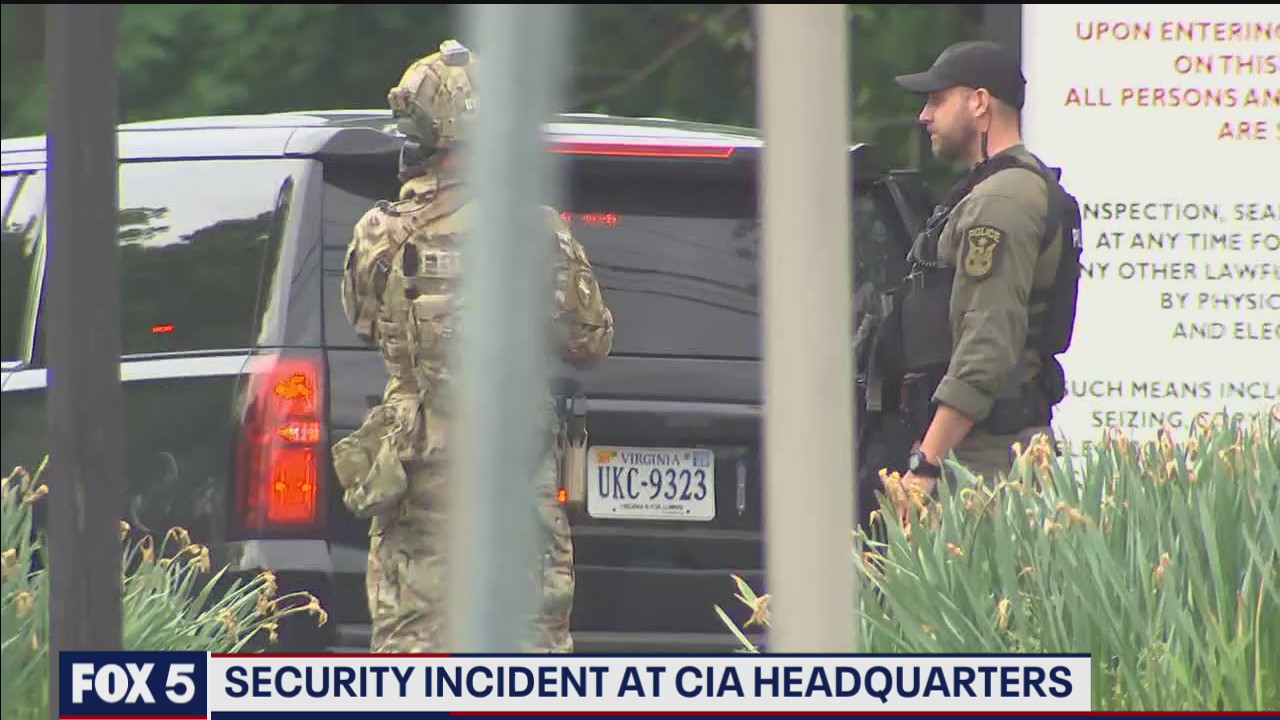 Armed man shot by officers outside CIA headquarters, says FBI | FOX 5 DC