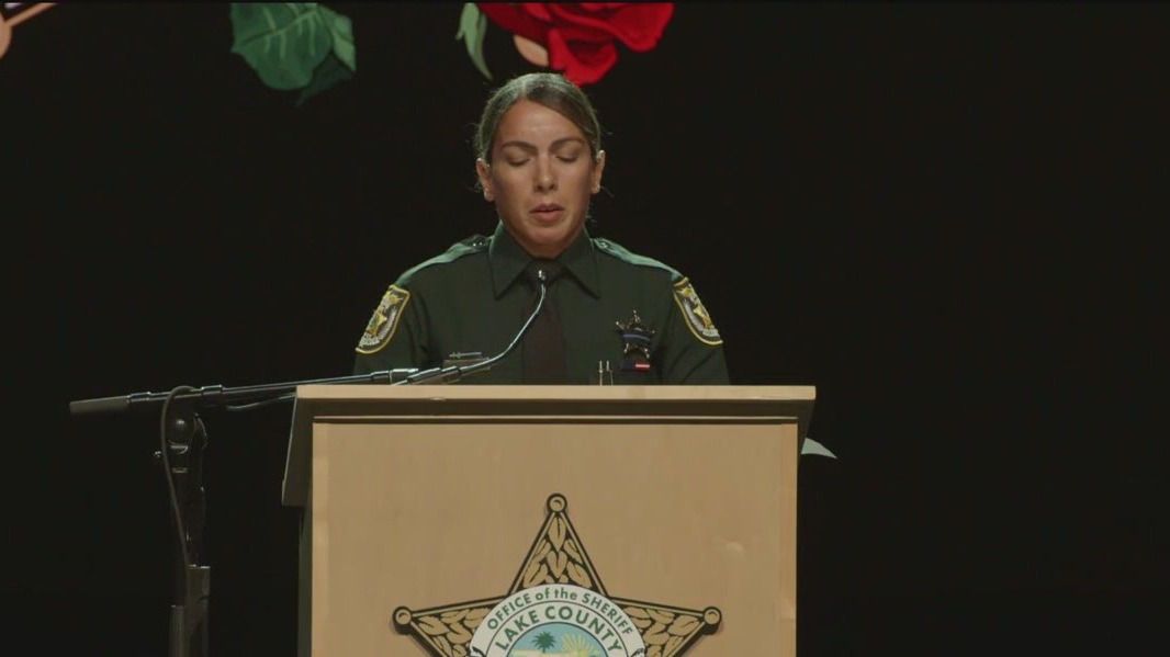 Colleagues tearfully mourn Deputy Bradley Link | FOX 35 Orlando