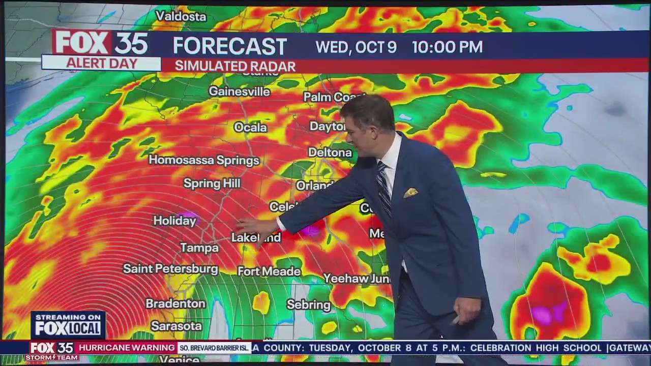 Tracking Hurricane Milton: 5 a.m. Wednesday update | FOX 35 Orlando