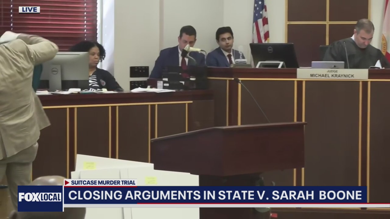 Sarah Boone trial: Prosecution's full closing argument | FOX 35 Orlando