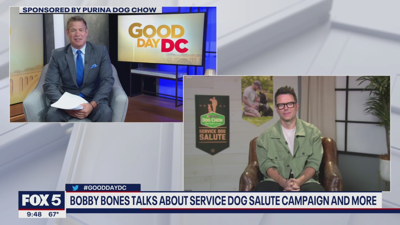 Bobby Bones talks about service-dog awareness | FOX 5 DC