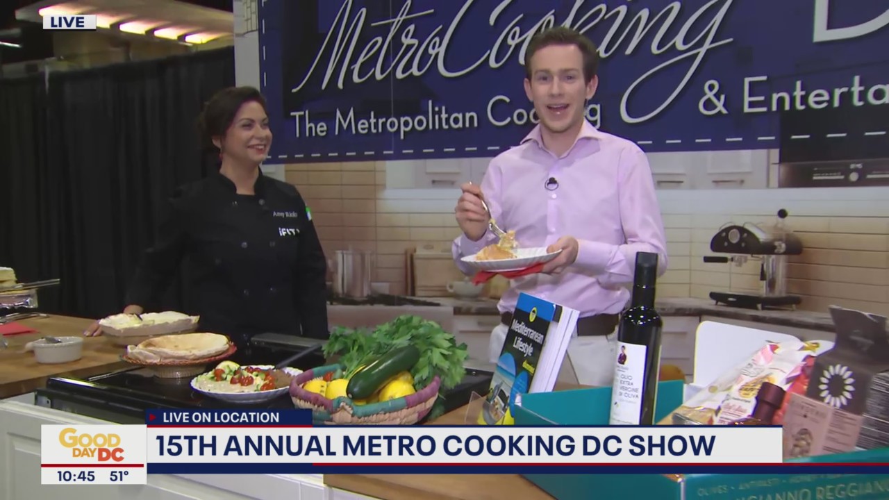 Chef Amy Riolo at the Metro Cooking DC Show! | FOX 5 DC