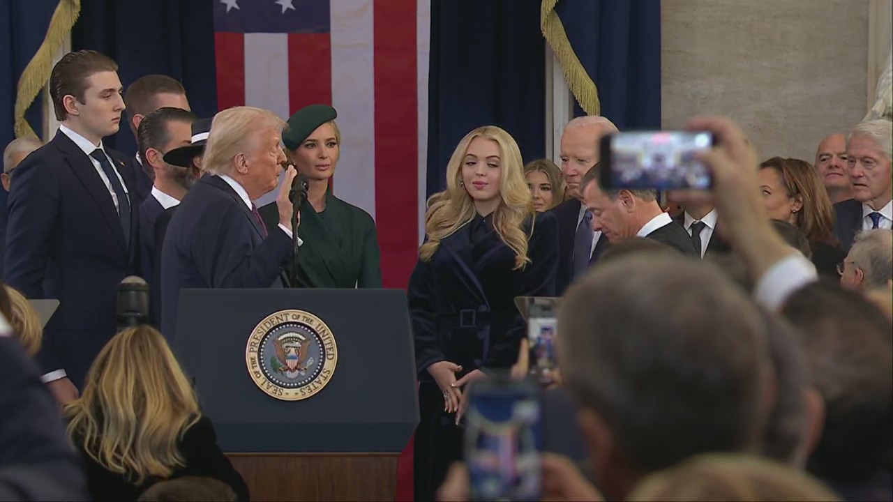 Donald Trump, JD Vance take oath of office | FOX 35 Orlando