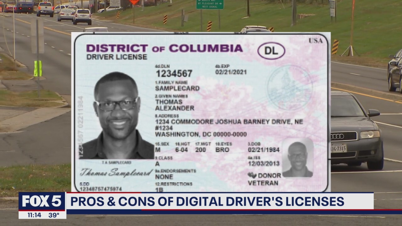 Weighing pros and cons of digital driver's licenses | FOX 5 DC
