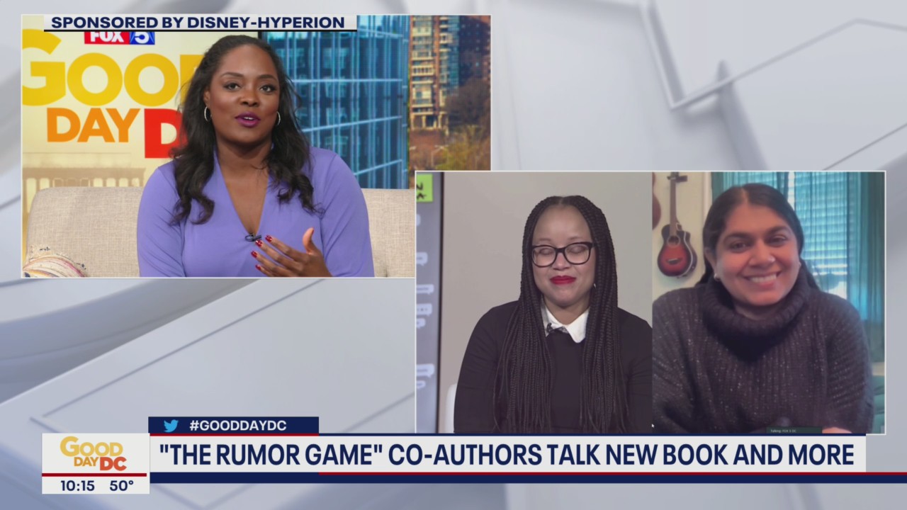 'The Rumor Game' co-authors talk new book and more | FOX 5 DC