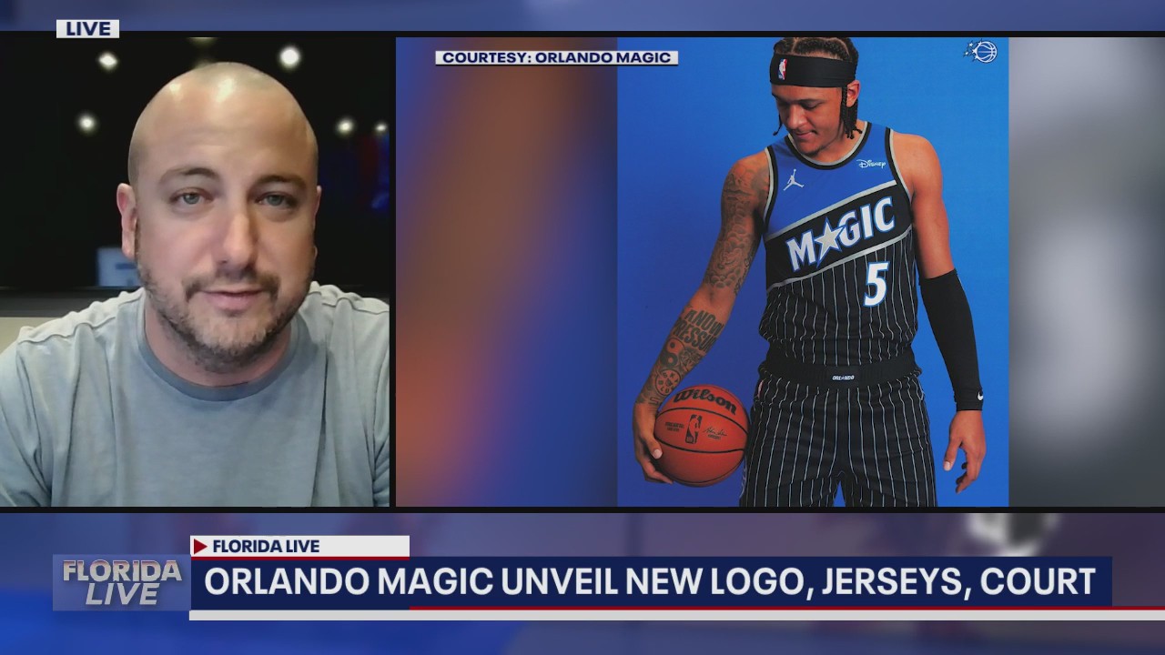 Orlando Magic unveil new rebrand, pinstripe jerseys | FOX 35 Orlando