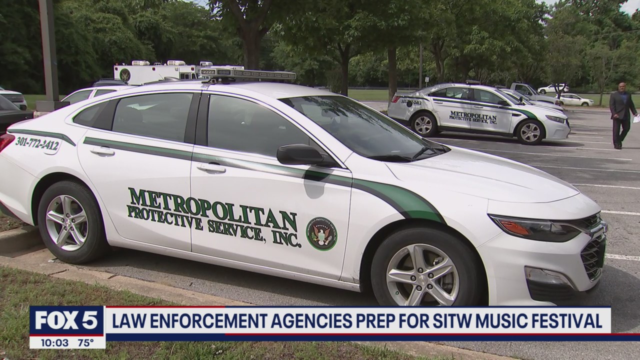 Law enforcement agencies prep for SITW music festival | FOX 5 DC