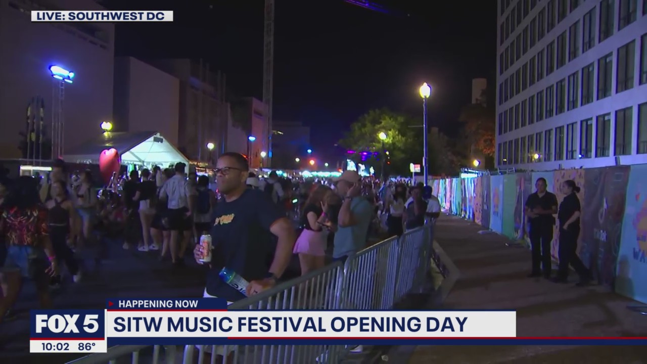 SITW music festival opening day | FOX 5 DC