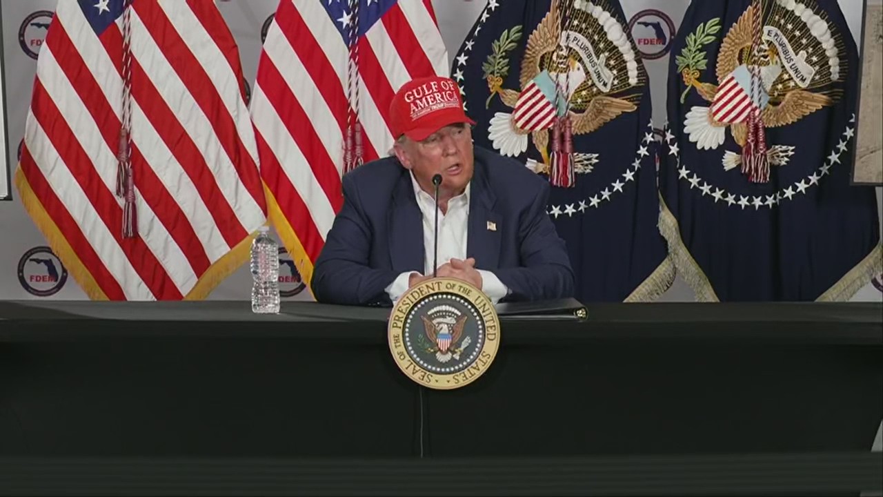 'Alligator Alcatraz': President Trump speaks following facility tour ...